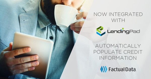Factual Data Announces Integration with LendingPad